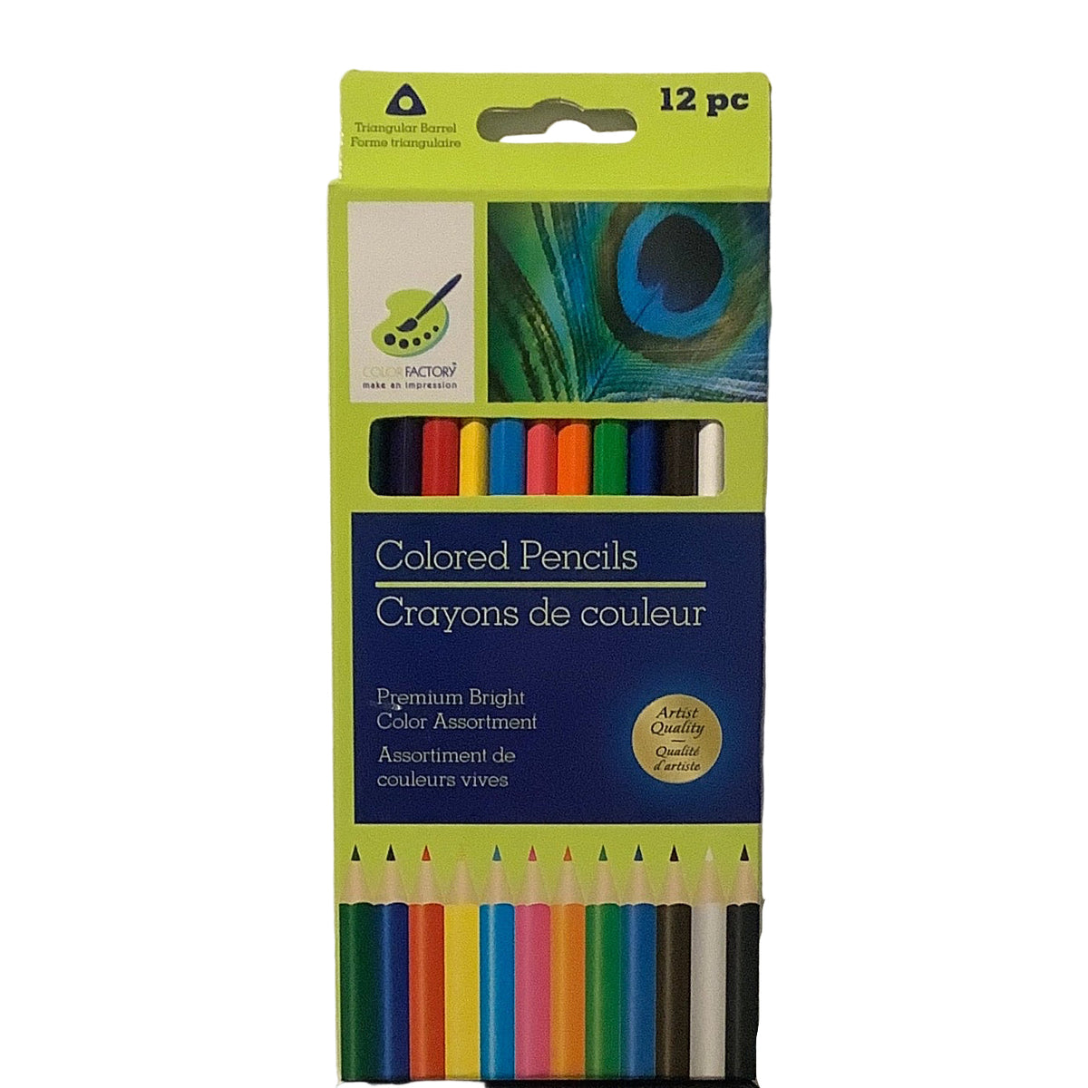 Color Factory Coloured Pencils - 12 Pack – Live Love Art Factory