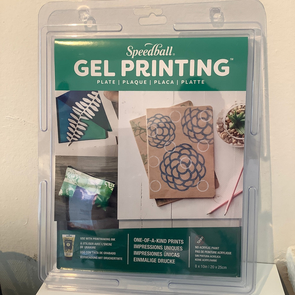 Speedball Gel Printing Plate - 8"x10" – Live Love Art Factory