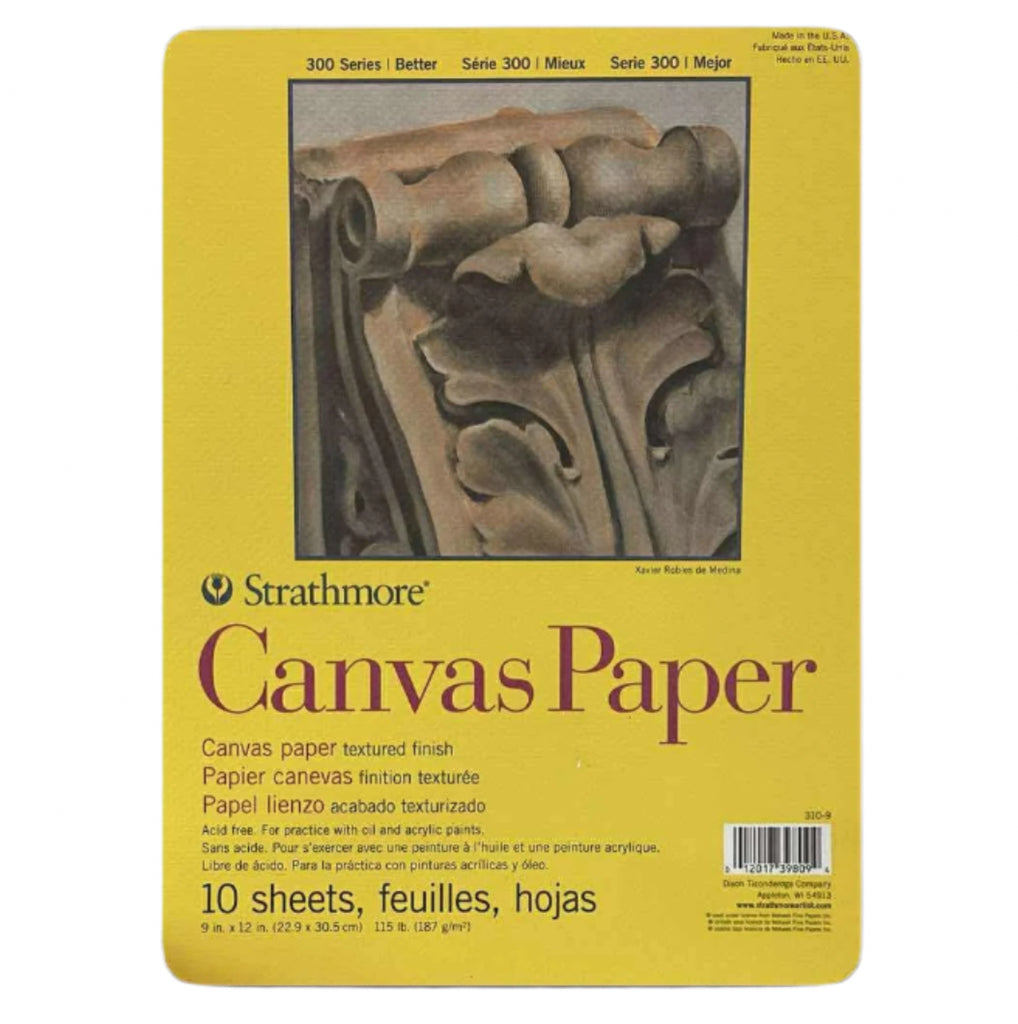Strathmore Canvas Paper - 300 Series - Better – Live Love Art Factory