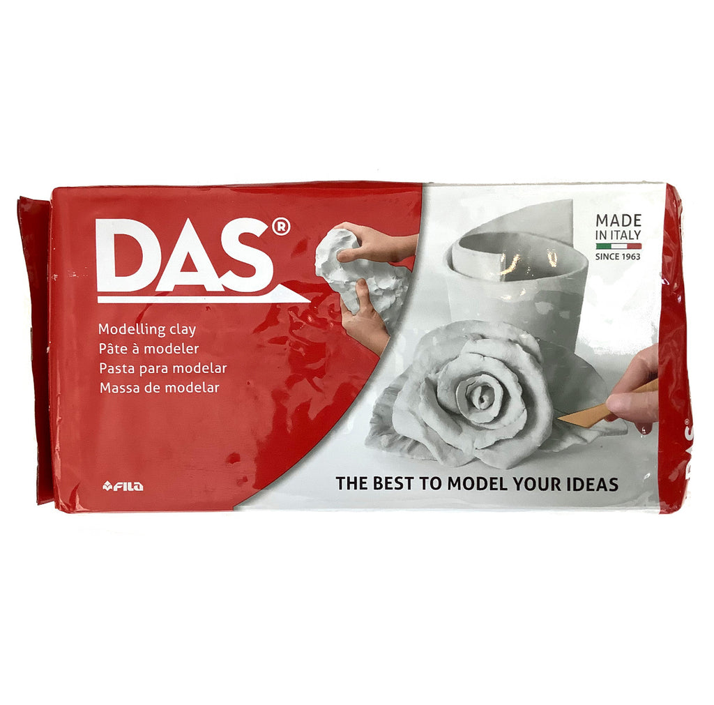 DAS Modelling Clay: Terra Cotta or White 1 kg – Live Love Art Factory